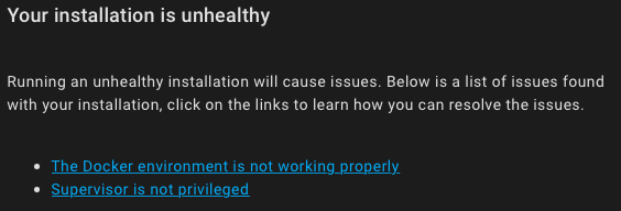 Issues Upgrading Home Assistant With Supervisor Configuration Home Assistant Community