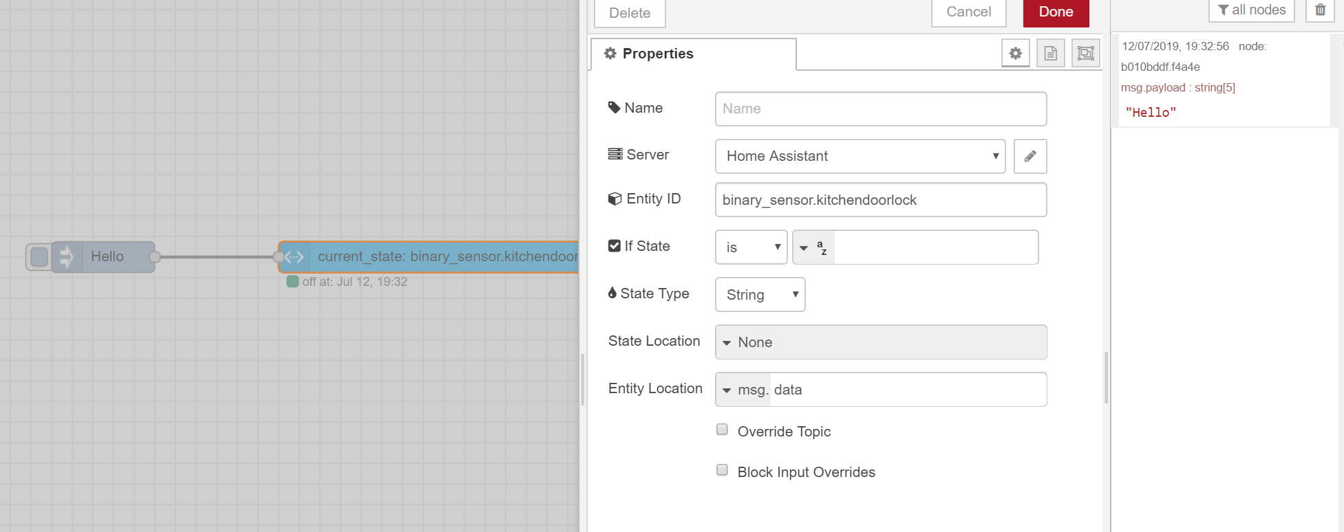 Node Red Contrib Home Assistant Websocket Node Red Home Assistant