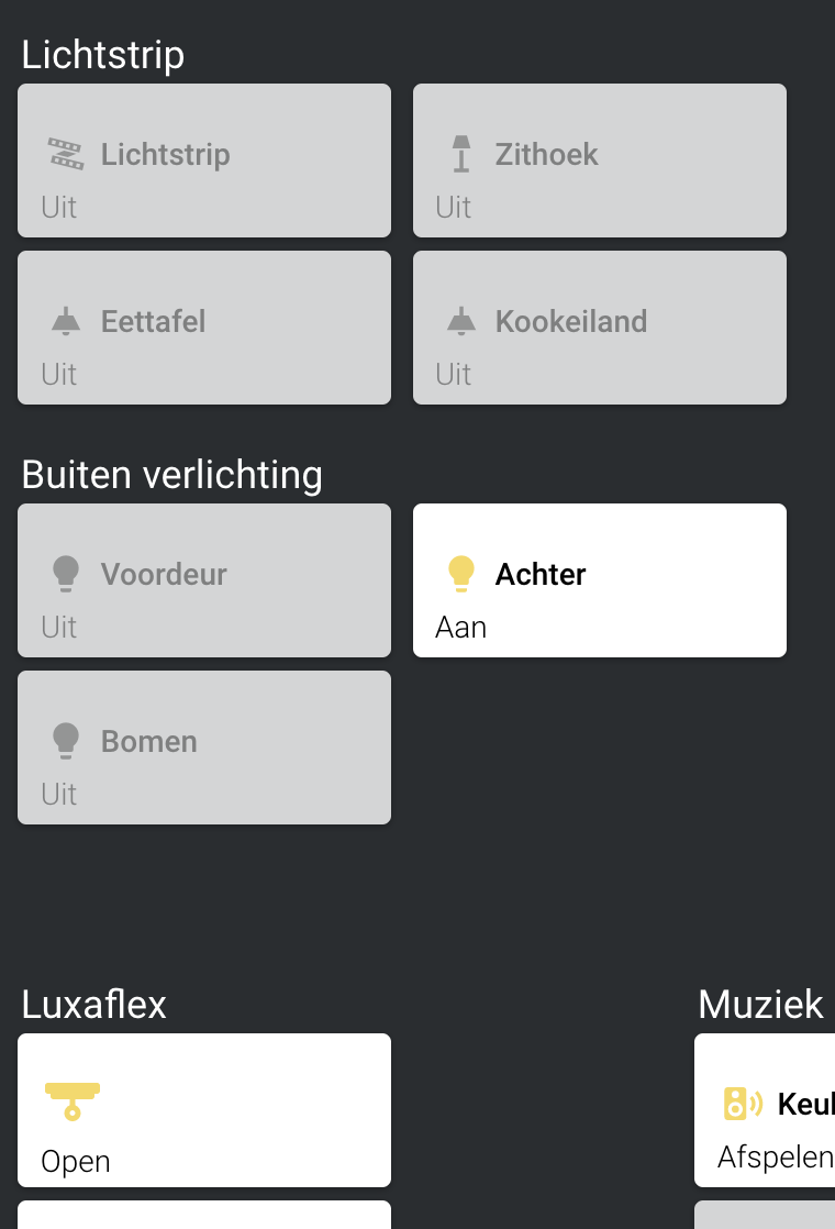 Custom Lovelace Card - Homekit style card - Lovelace & Frontend - Home ...