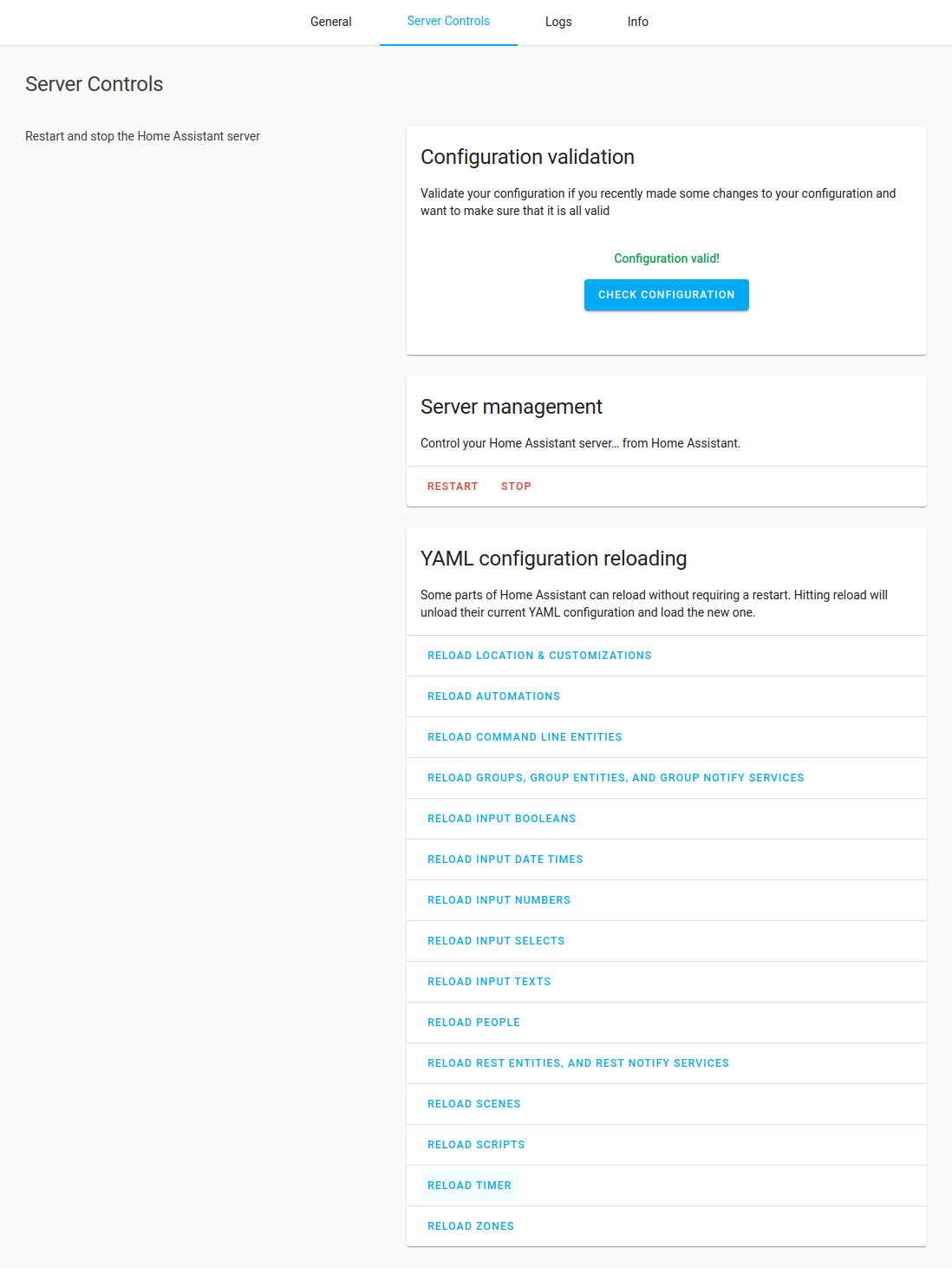 What do I need to do after changing configuration.yaml file? - Configuration - Home Assistant ...