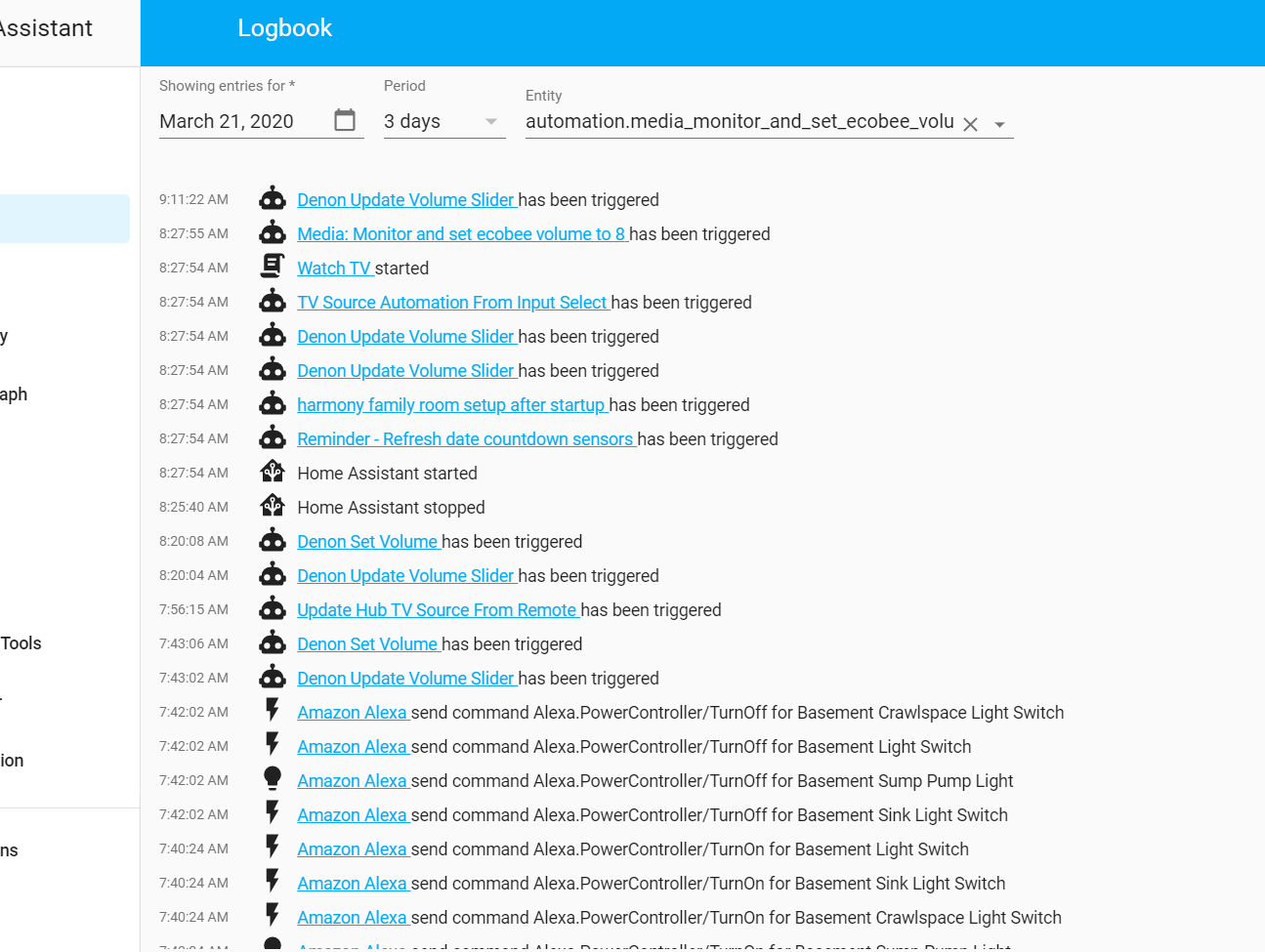 Logbook Reporting Right Configuration Home Assistant Community