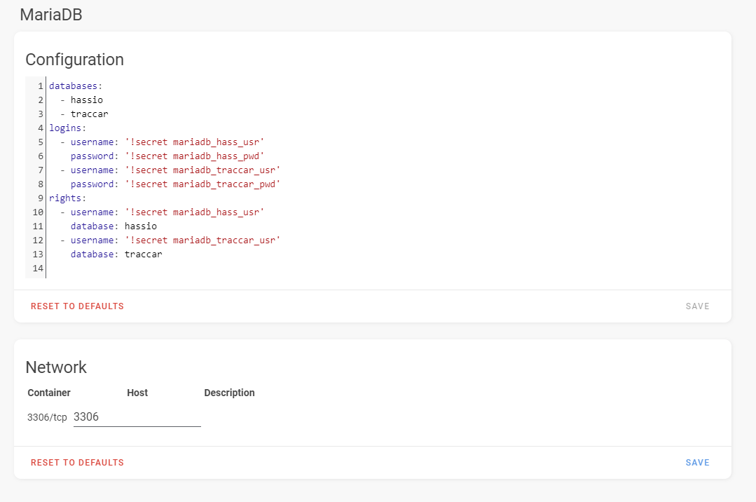 Mariadb Addon Questions Home Assistant Os Home Assistant Community