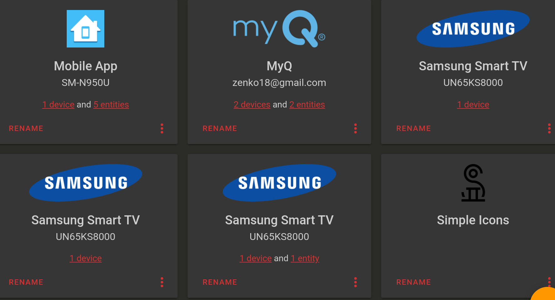 Samsung TV - New Integration Created Each Time I Power On TV - Third ...