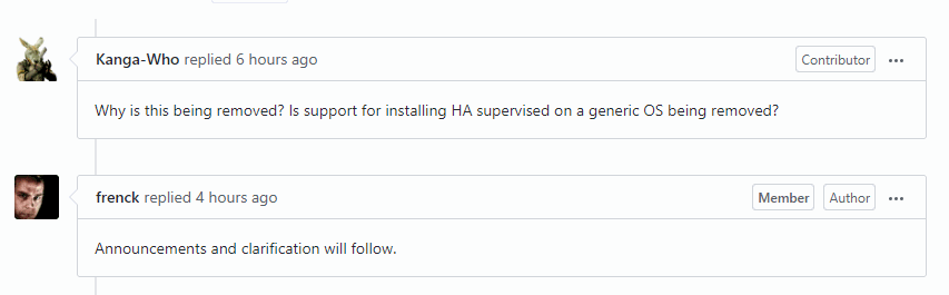 Support For Supervised Install On Generic Linux Host Has Been Removed
