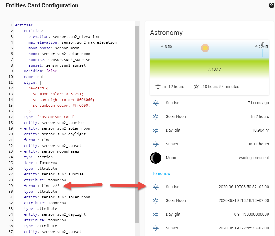 Entities Card Attribute Formating Feature Res Home 