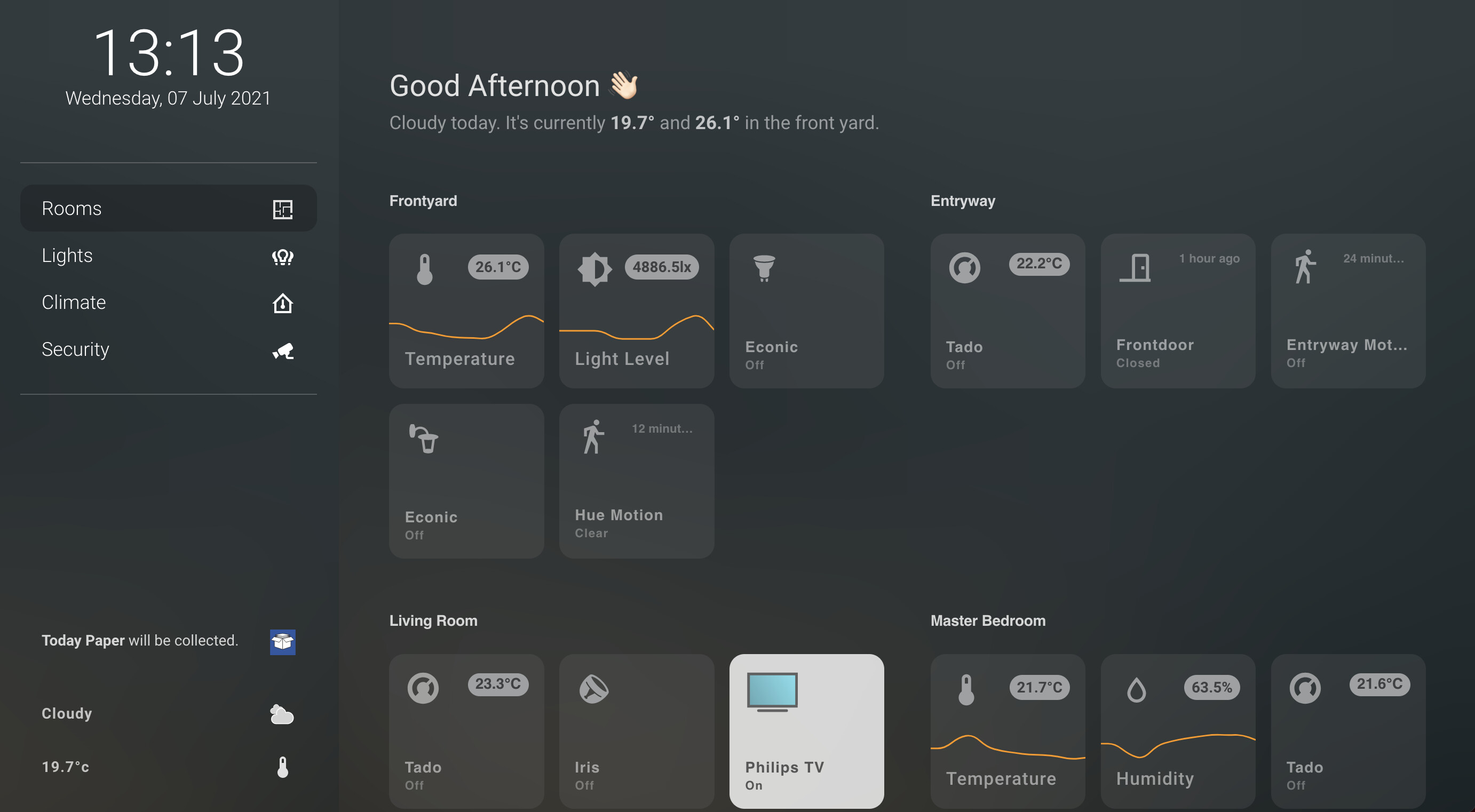 Lovelace Custom Sidebar Card Lovelace Frontend Home Assistant 