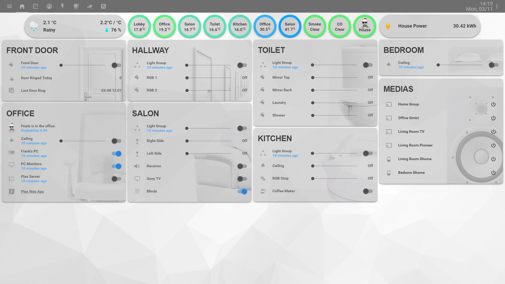 Sharing my new theme setup - Share your Projects! - Home Assistant ...