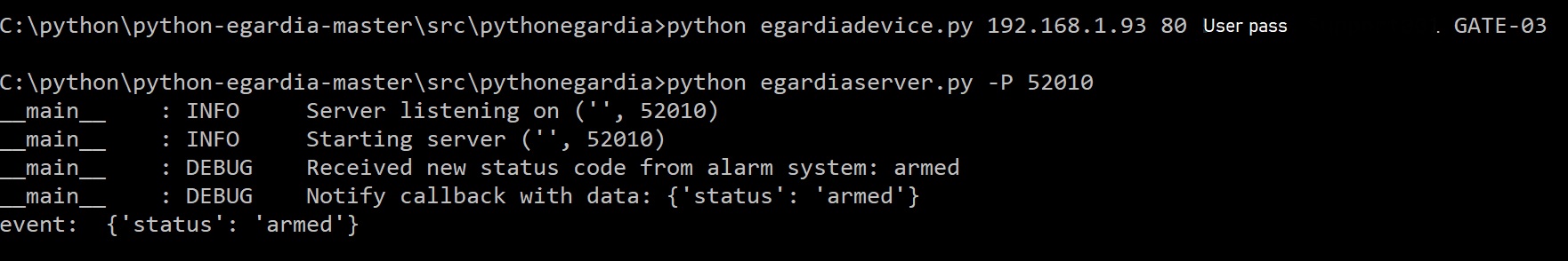 Configuration help with "Alarm system - Egardia" - Configuration - Home ...
