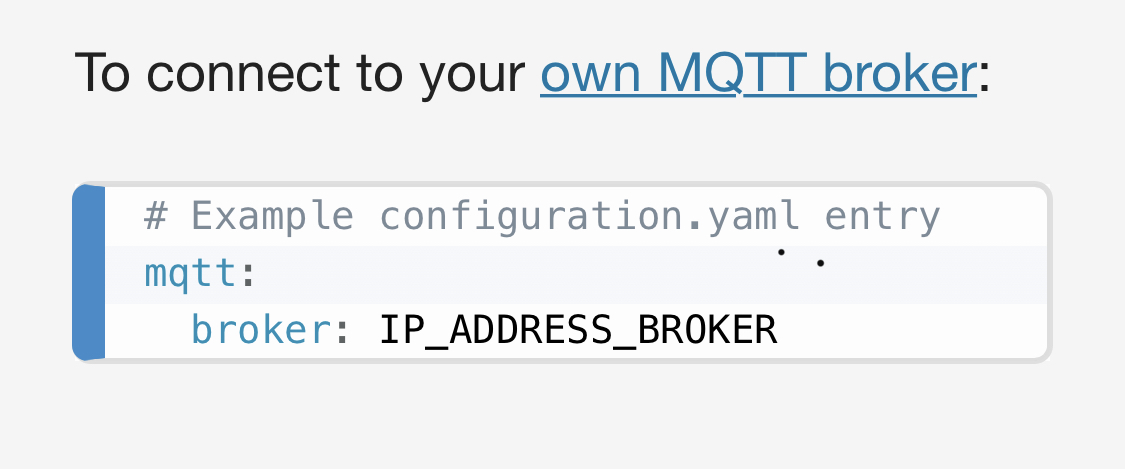 Mqtt Broker Credentials Configuration Home Assistant Community
