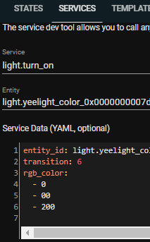 Yeelight RGB automation help - Configuration - Home Assistant Community