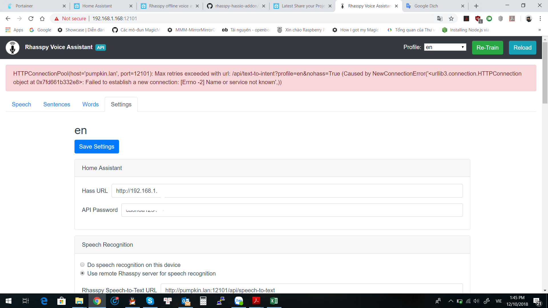 Rhasspy Offline Voice Assistant Toolkit Page 7 Custom Integrations Home Assistant Community