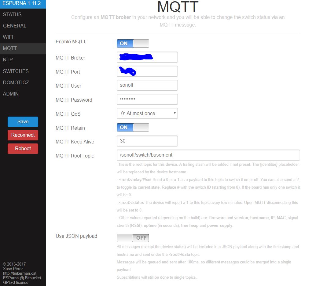 Mqtt And Espurna On Sonoff Basic Home Assistant Os Home Assistant Community