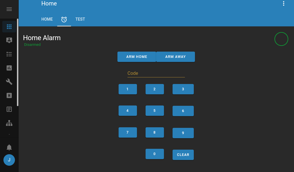 Lovelace: Alarm card - Lovelace & Frontend - Home Assistant Community