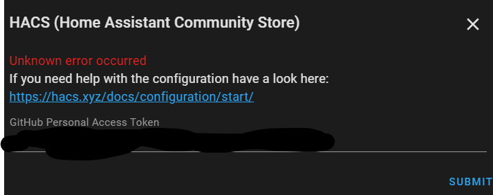 Hacs Install Going Wrong Configuration Home Assistant Community
