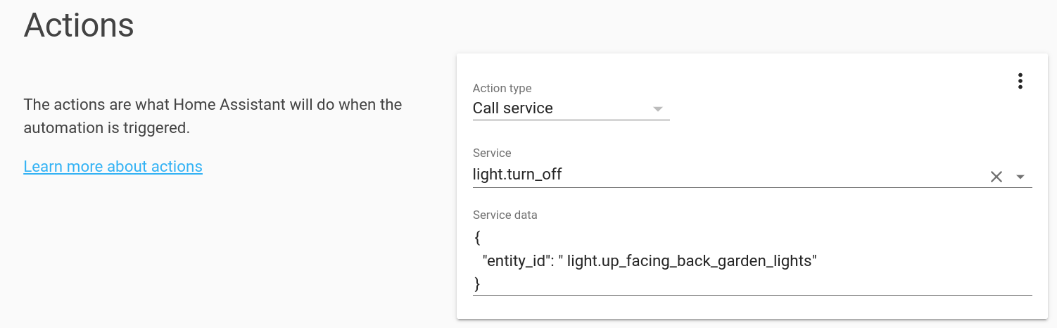 Making It Easier To Setup Services In Automations Feature Requests Home Assistant Community