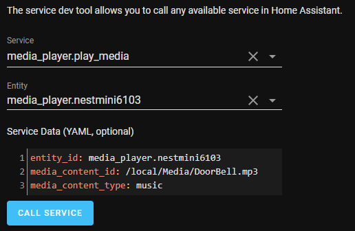 Error When Playing Media Via Automation Configuration Home Assistant Community