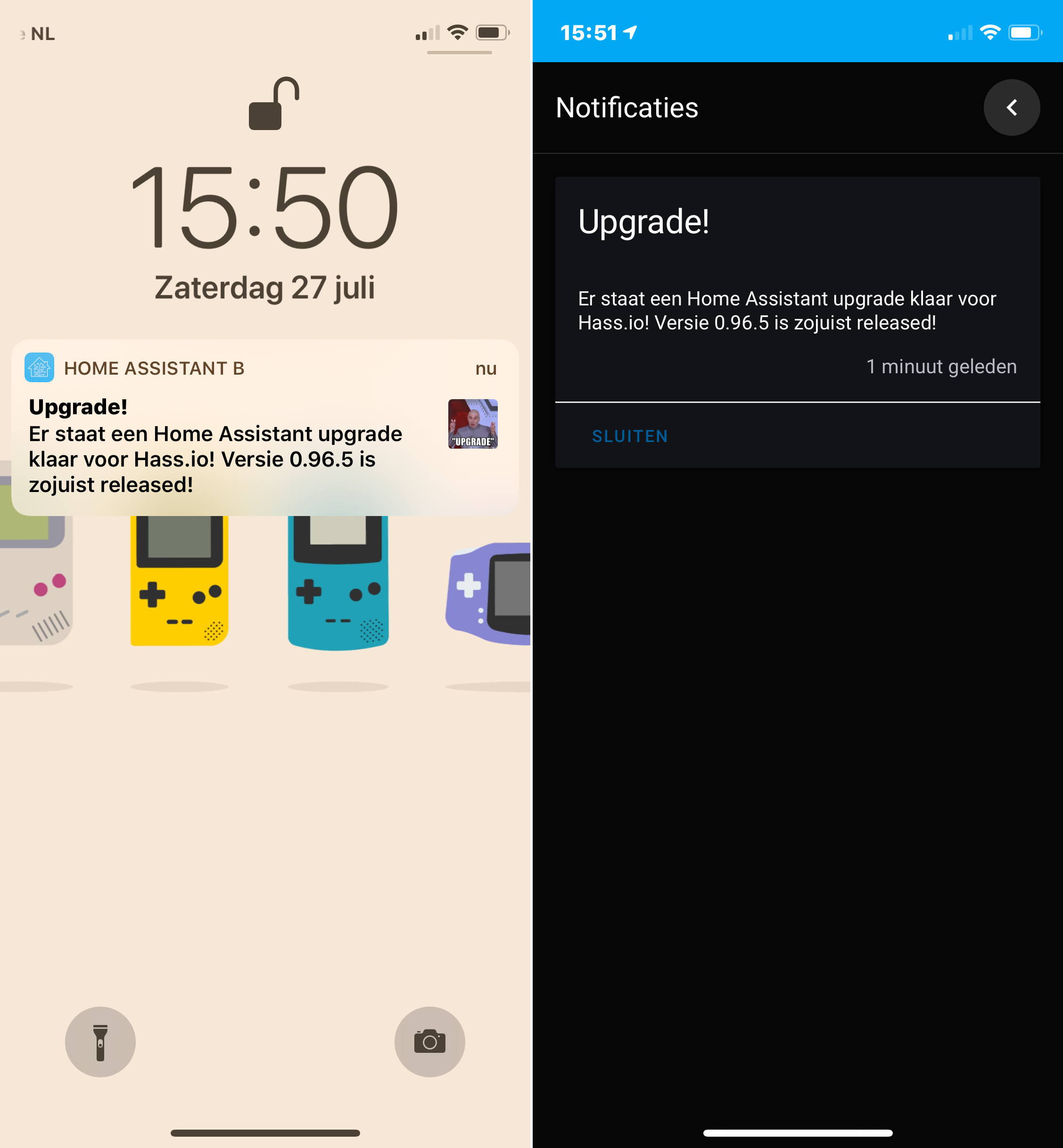 Can I Get A Push Notification When A New Version Of Hassio Is Ready To