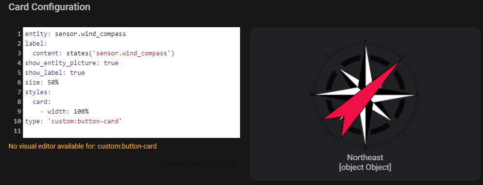 Why Entity Card Is Not Showing Entity Icon Frontend Home Assistant