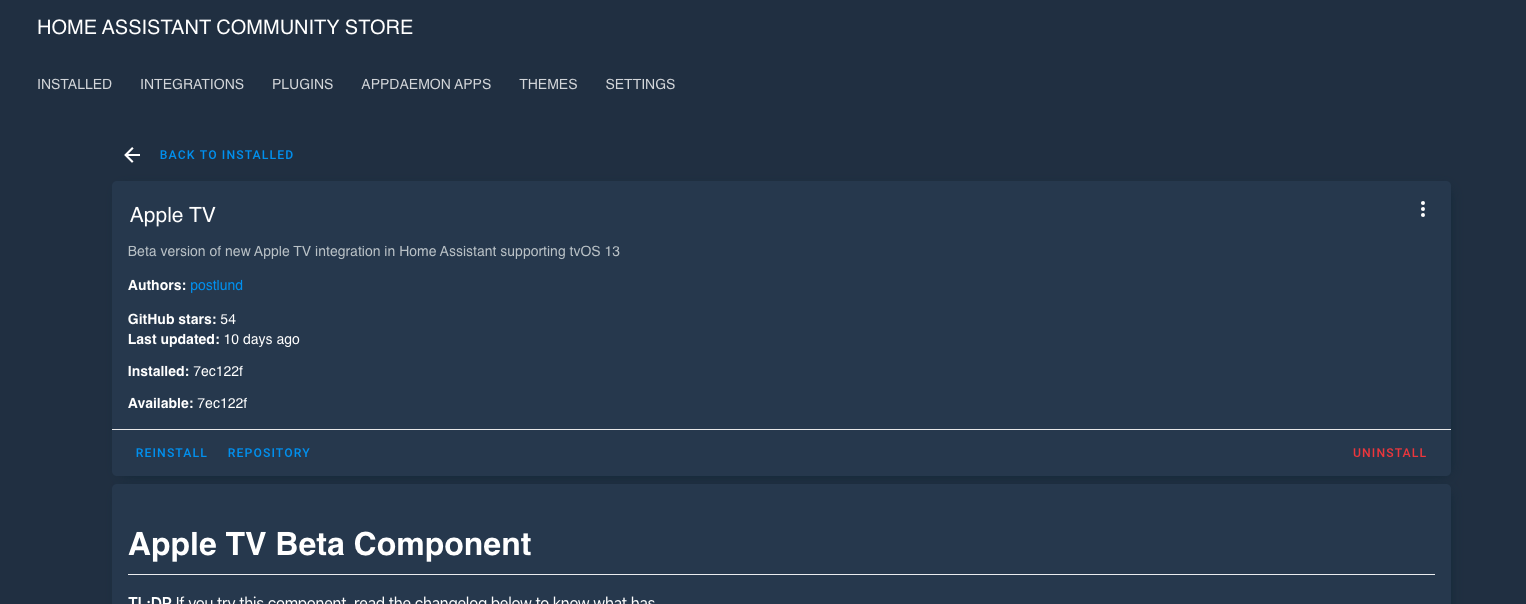 Apple TV 4 token and connect issues - Configuration - Home Assistant ...