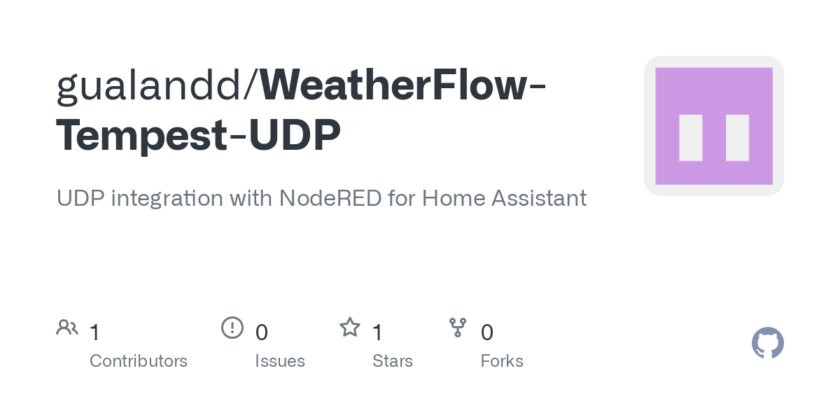 WeatherFlow Smart Weather Station via UDP - Share your Projects! - Home Assistant Community