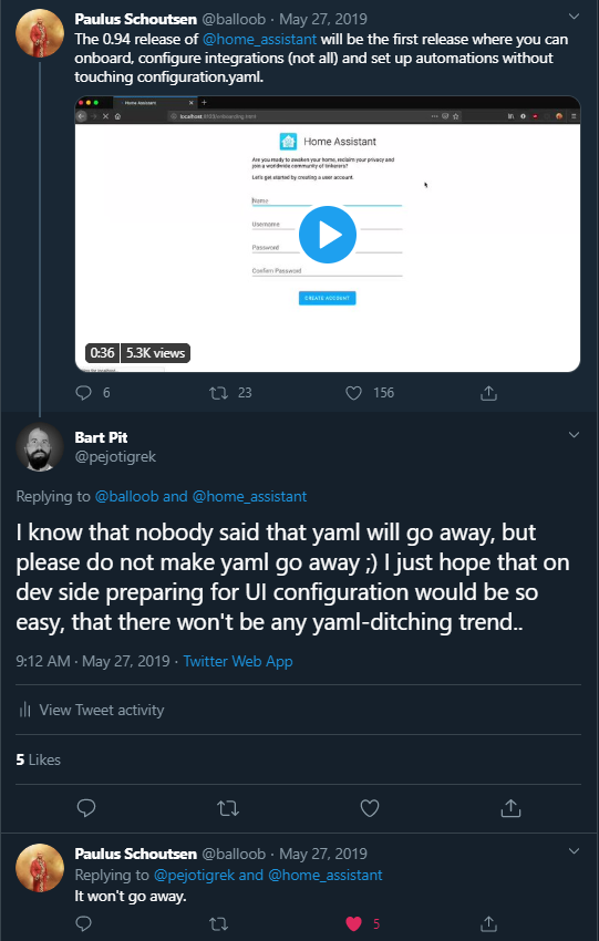 The future of YAML - Blog - Home Assistant Community