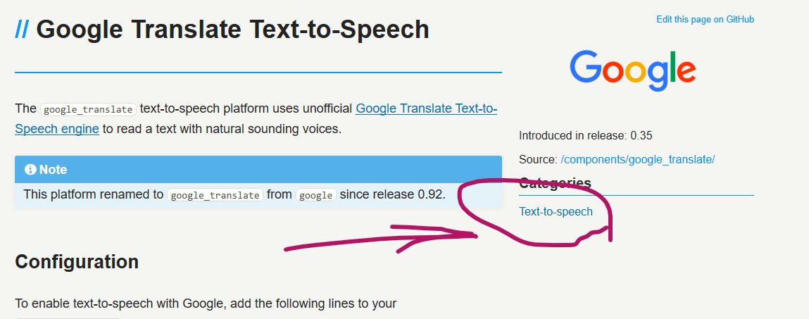 Docs on tts google_say settings? - Home Assistant Community
