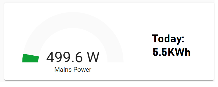 Adding 2nd Sensor Value To Gauge Card Frontend Home Assistant Community