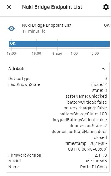 Nuki Card with Callback support (supports both Lock & Opener, it replaces the official ...
