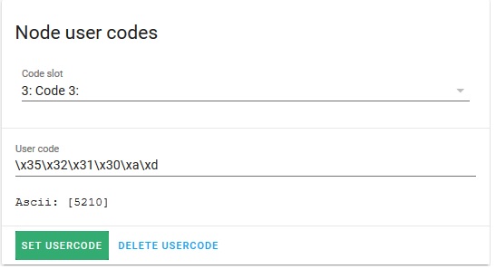 Set schlage user codes? - Home Assistant OS - Home Assistant Community