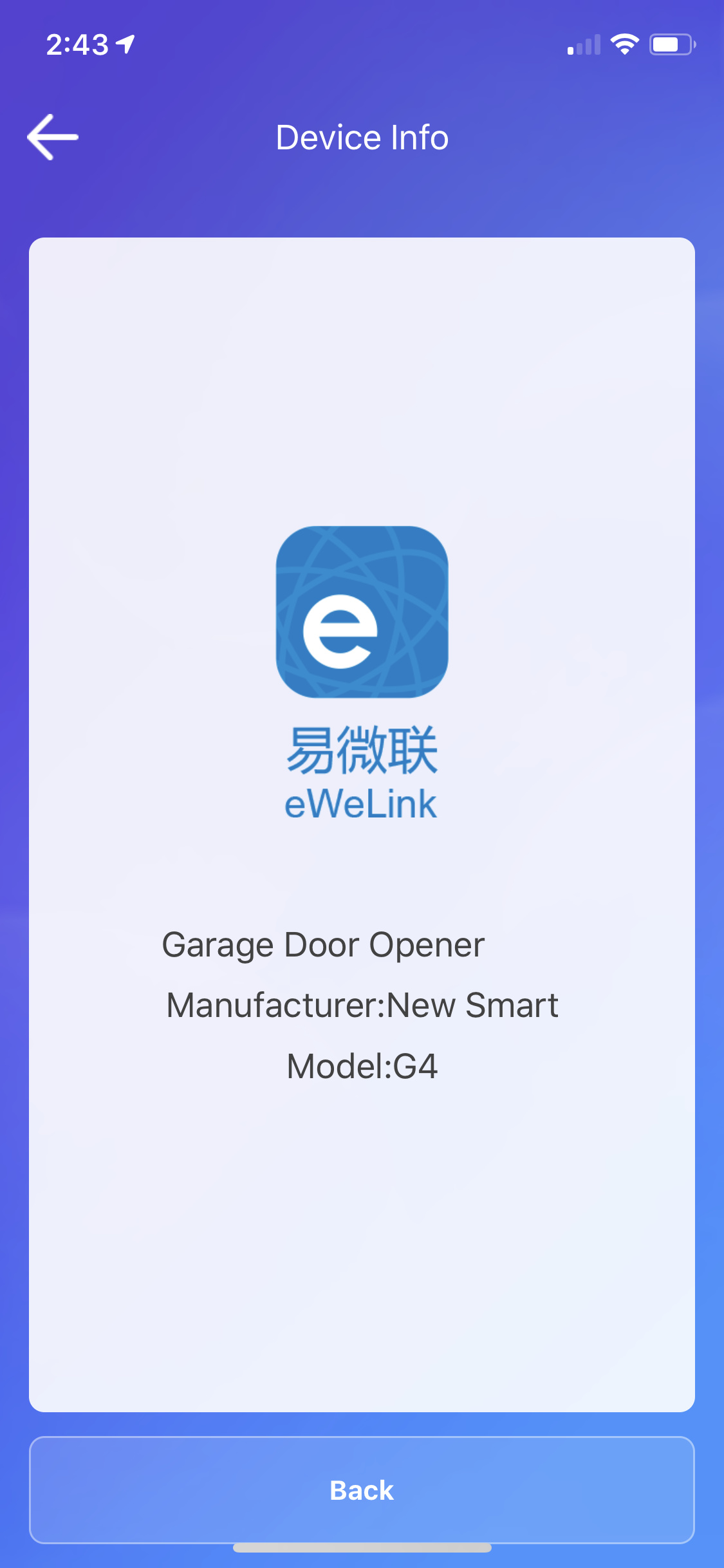 "New Smart G4" Cant Program - Third party integrations - Home Assistant ...