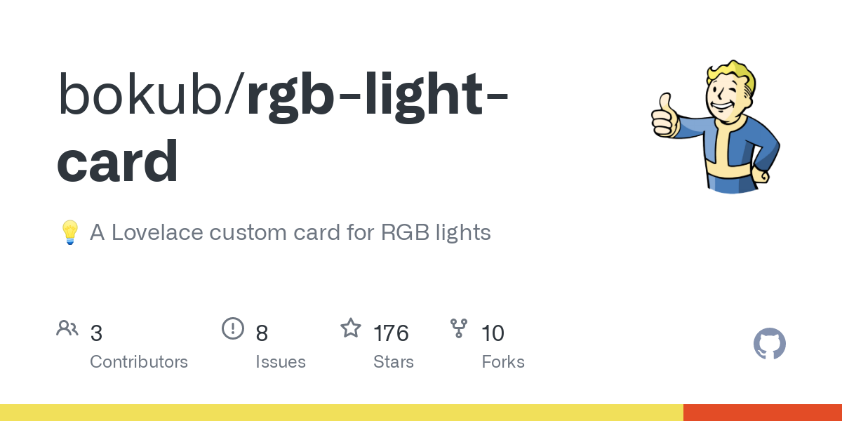 💡 Lovelace: RGB light card - Dashboards & Frontend - Home Assistant Community