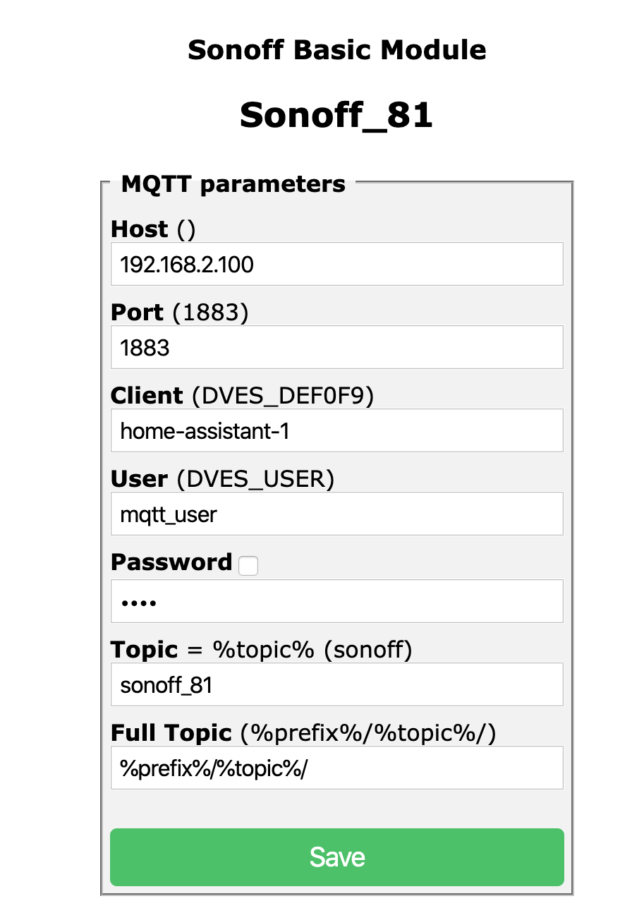 Sonoff Docker Home Assistant And Mqtt Sonoff Not Working In Ha Configuration Home Assistant