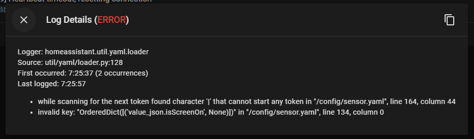 Updating Ha Killed My Entities Sensors Etc Configuration Home Assistant Community
