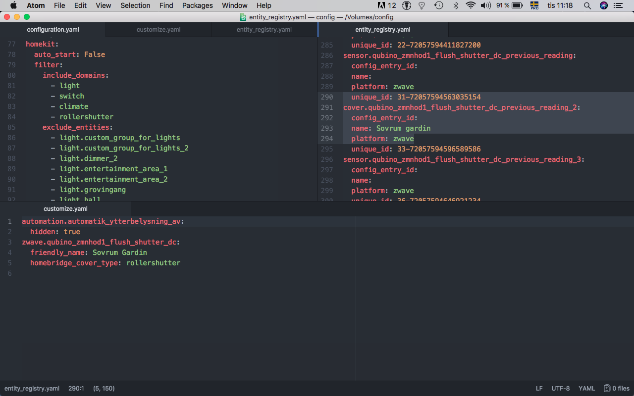 HomeKit names and roller shades? - Configuration - Home Assistant Community