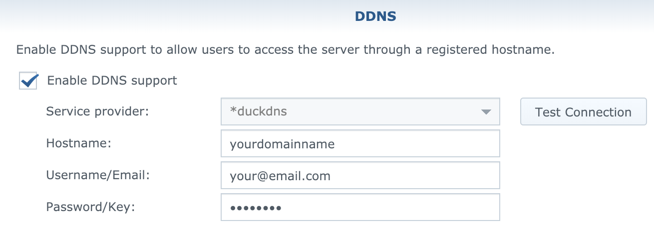 Home Assistant On Synology Dsm Docker Duckdns Lets Encrypt Reverse
