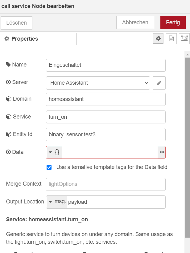 Node Red Manipulating Entity With Call Service Node Red Home