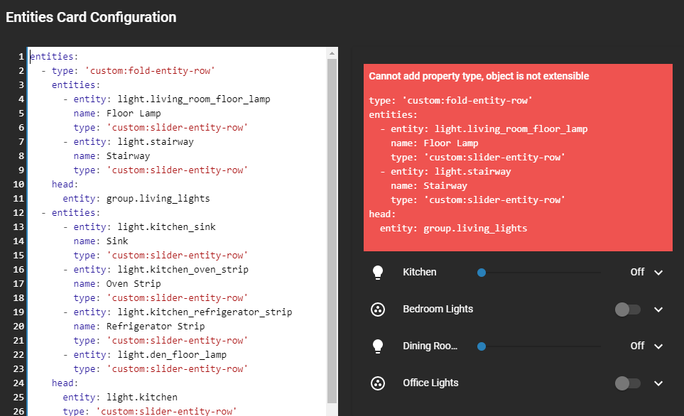 🔹 fold-entity-row - Hide away stuff in entities cards - Dashboards & Frontend - Home Assistant ...