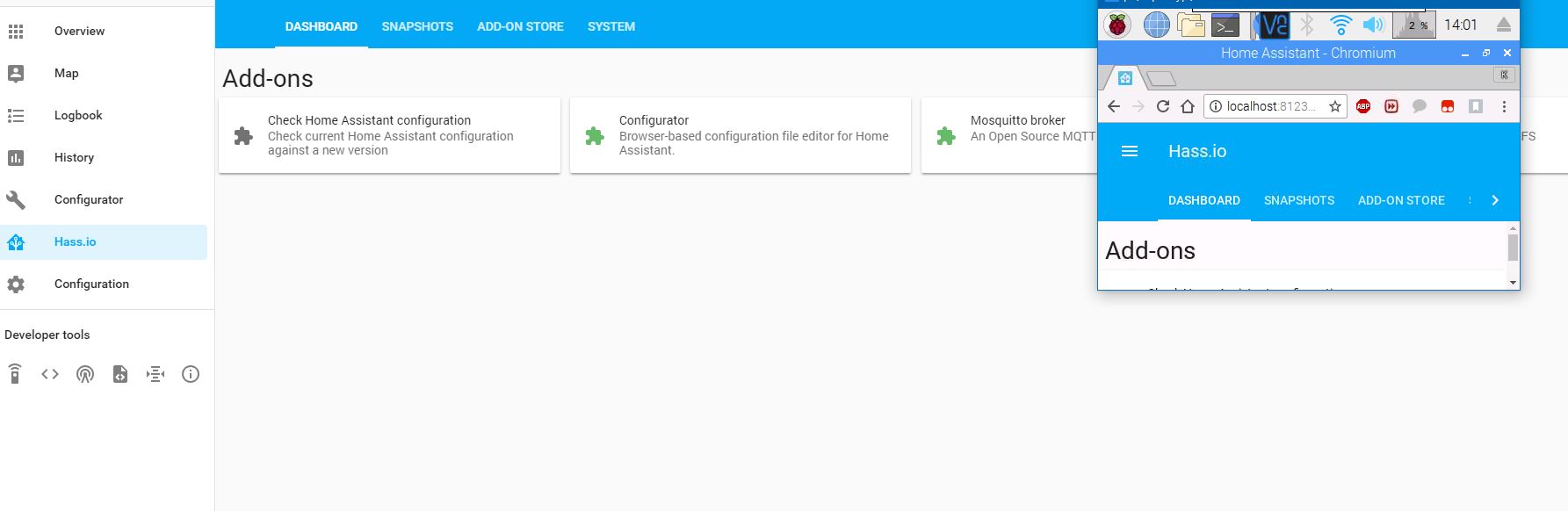 Setup Hassio On Raspberry Pi3 With Raspbian Jessie With Pixel Page 2 Home Assistant Os 