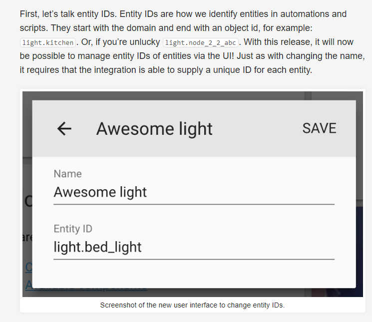 How to enable changing of Entity ID in the UI with new 0.75 release ...