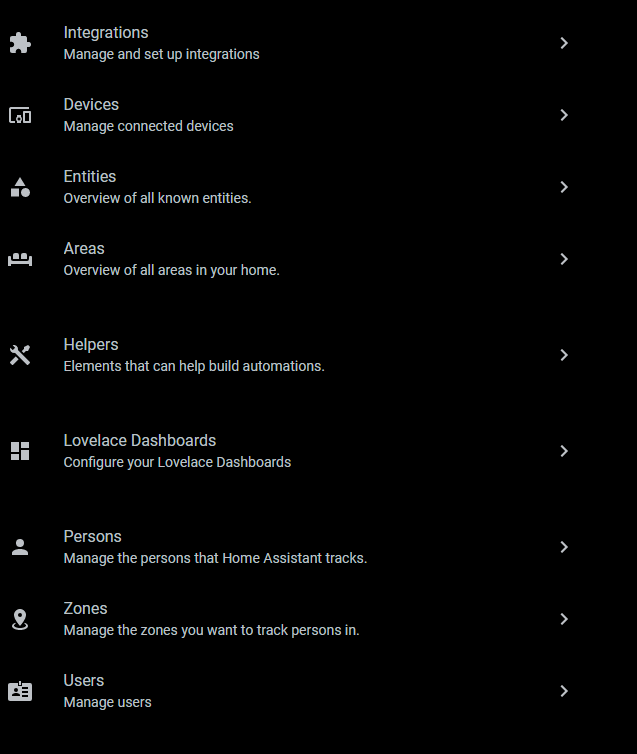 Missing Options Configuration Home Assistant Community
