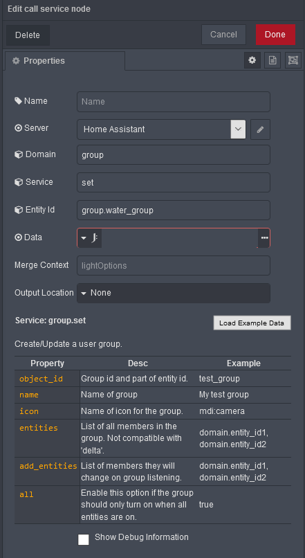 Turn on or off a group - Node-RED - Home Assistant Community