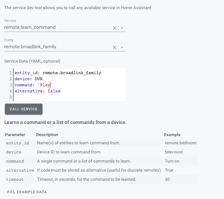Help Configuring BroadLink RM pro + - Configuration - Home Assistant Community