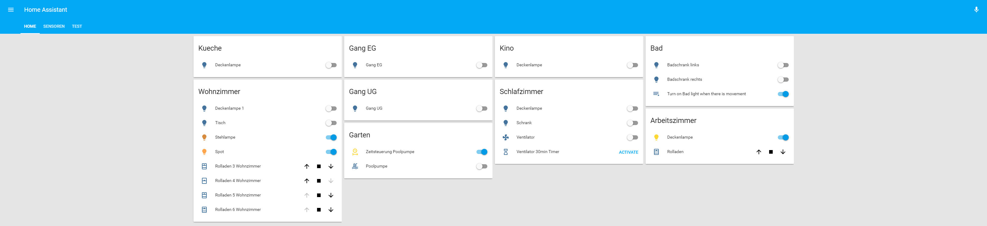 Maximum Number Of Columns In View Configuration Home Assistant