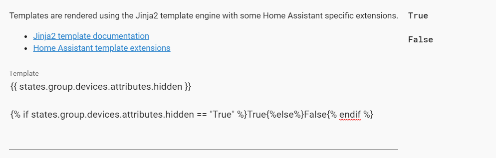 Question: Group visibility and template switches - Configuration - Home ...