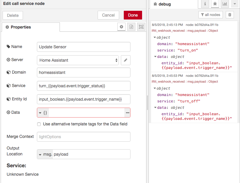 Wyze Sense Motion And Contact Sensor Integration Via Ifttt Handled Through Node Red Third