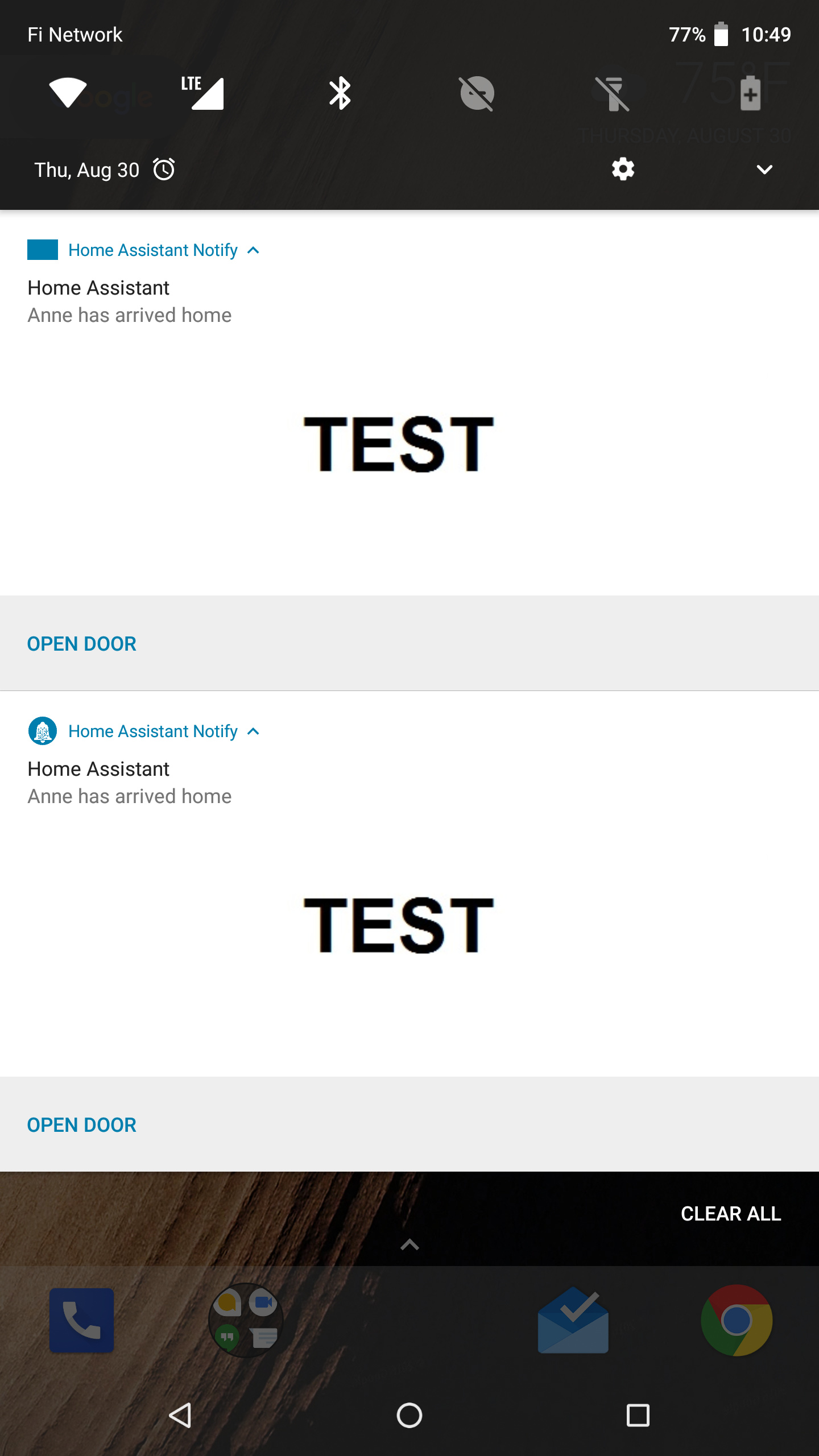 Android actionable notifications - Share your Projects! - Home ...