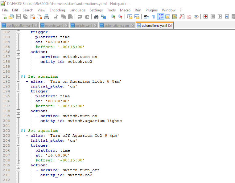 Using Web ui To Create A Automation Re formatted All My Automation yaml 