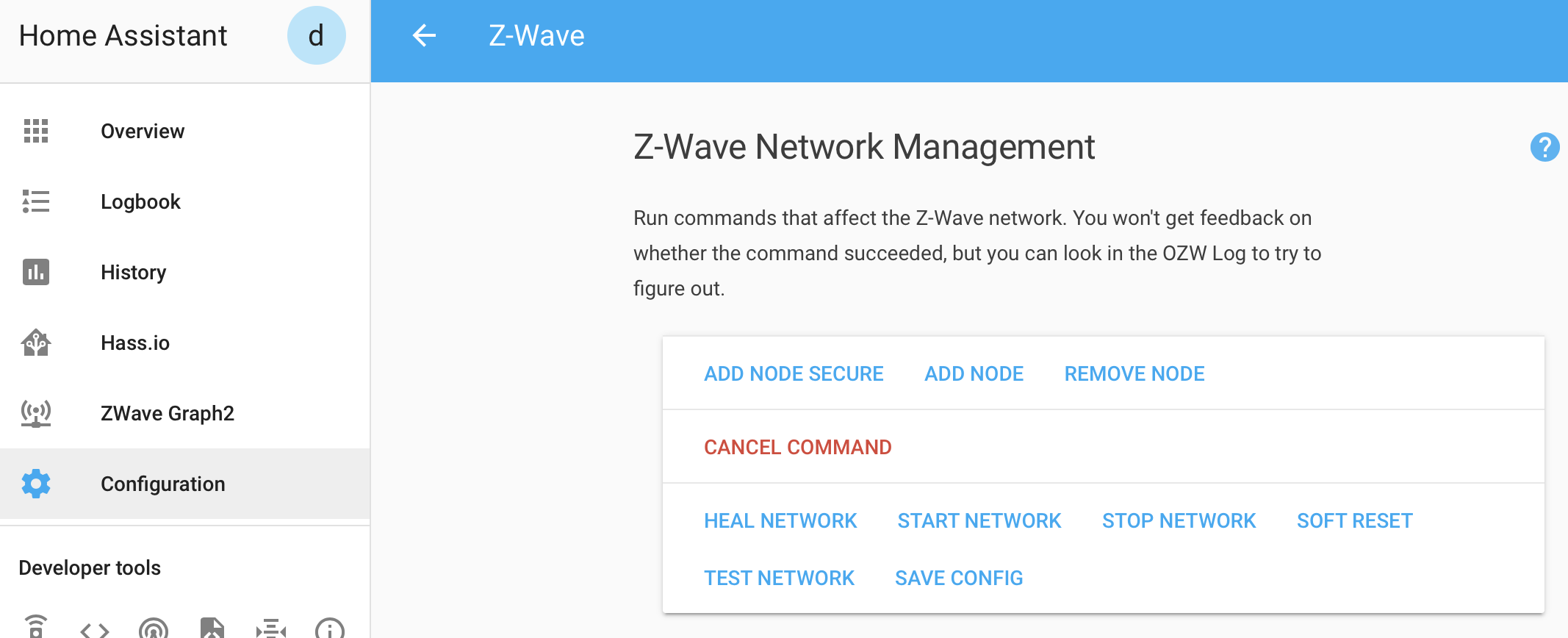 Z-wave & Homeassistant cli - Z-Wave - Home Assistant Community