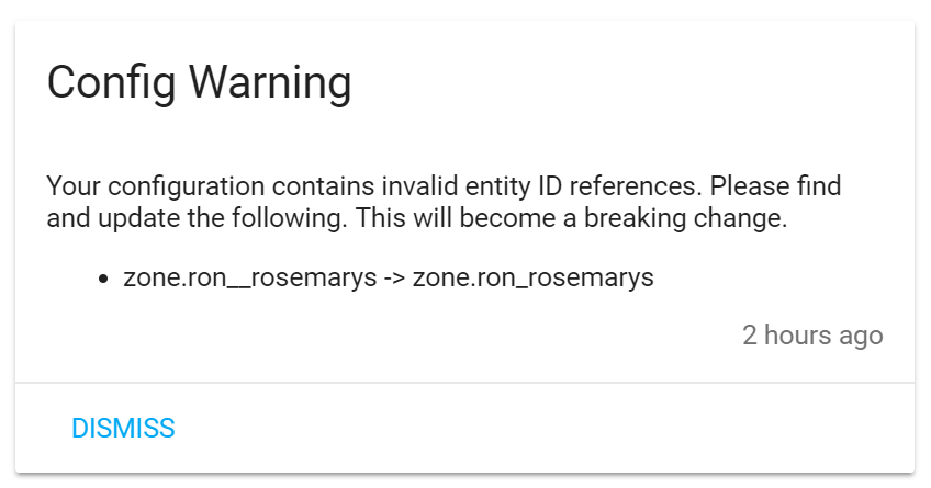 Invalid Entity ID Reference - Can't Find It! - Configuration - Home ...