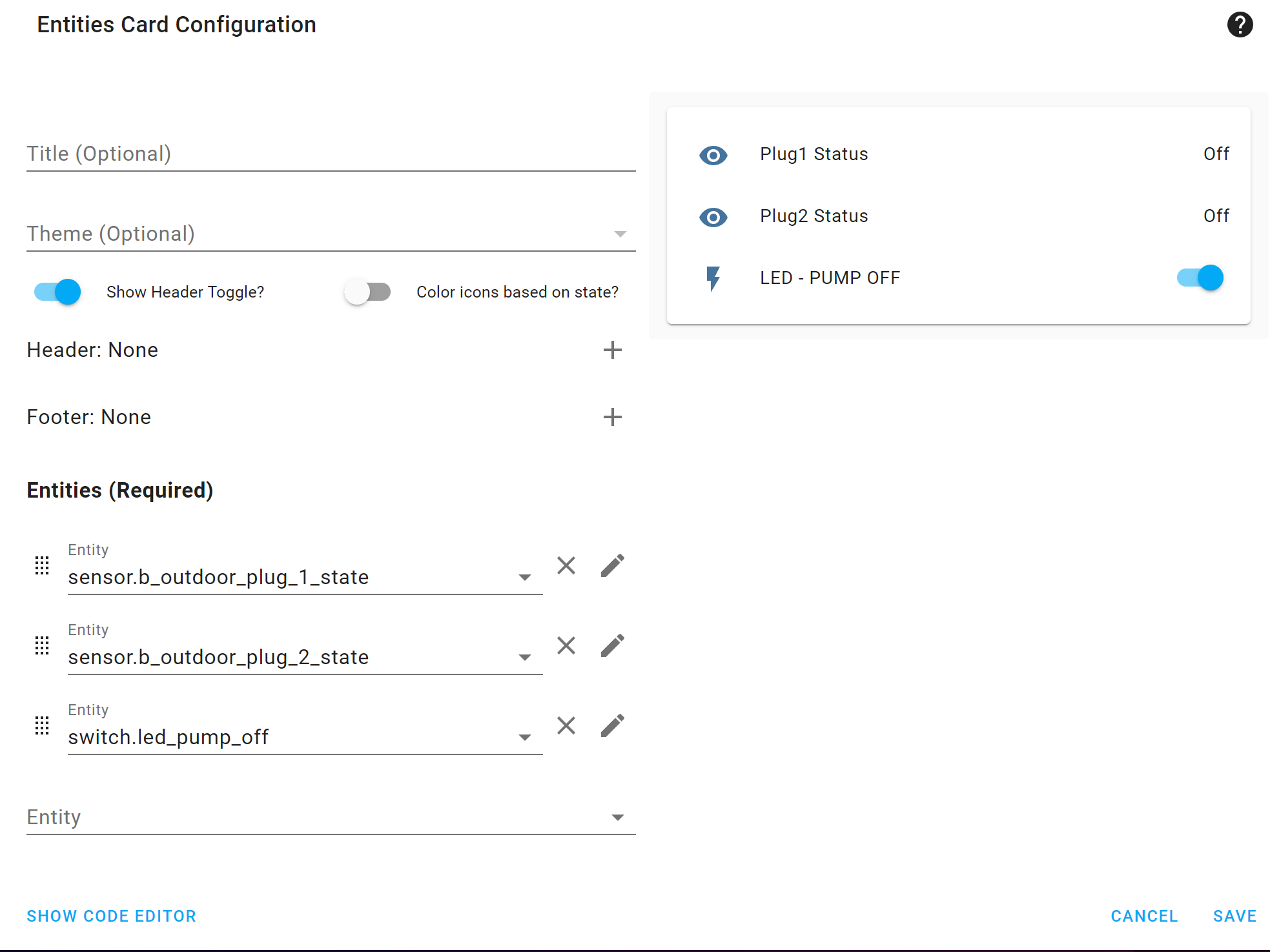 Been a while since i modded my HA pages but with current pages i cant ...
